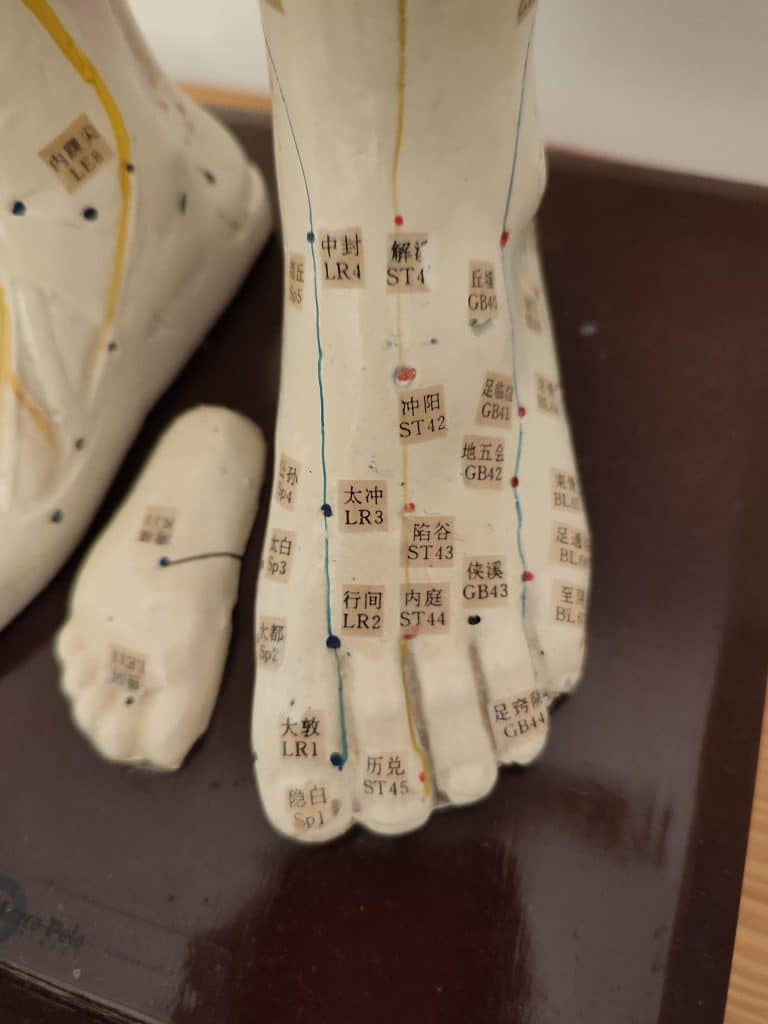 Le point d'acupuncture du pied incontournable pour le stress